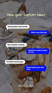 Happy New Year Caption Ideas 🫶🏻 Comment & follow for more! #newyear #caption #happynewyear #fyp #instagramtips | Marge SN