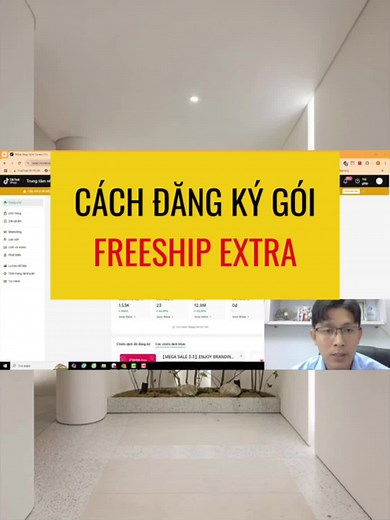Hướng Dẫn Đăng Ký Gói FreeShip Extra Trên TikTok