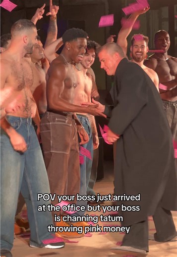 Best. Boss. Ever. @Channing Tatum 🔥 #MagicMikeLive #magicmike #channingtatum #magicmikelivenyc