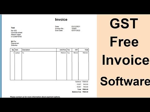 lifetime free gst billing software offline for pc