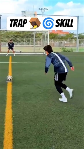 trap🪤 tutorial.⚽💯🌀.#football #skills #soccer
