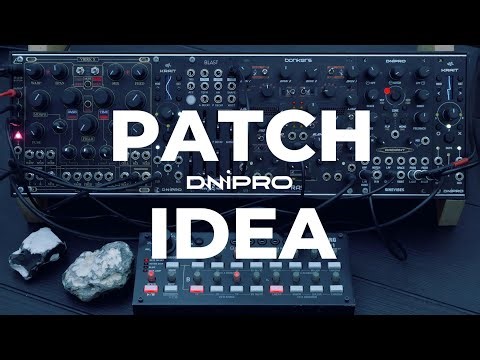 Patch Idea: raw industrial groove with compact modular system