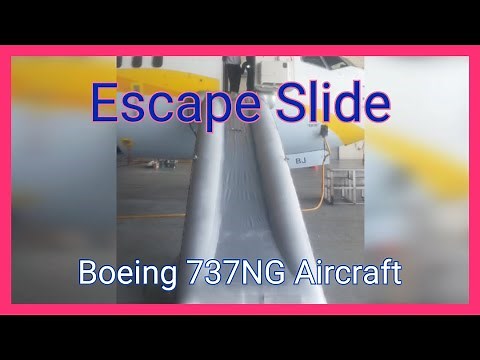 B737 NG Aircraft | Escape Slide | Deployment | Components | Selvan Selvaraj