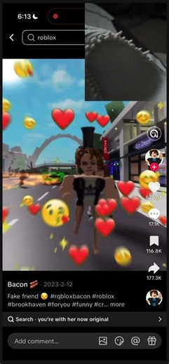 Shark puppet watches weird Roblox TikToks (part 1) #sharky