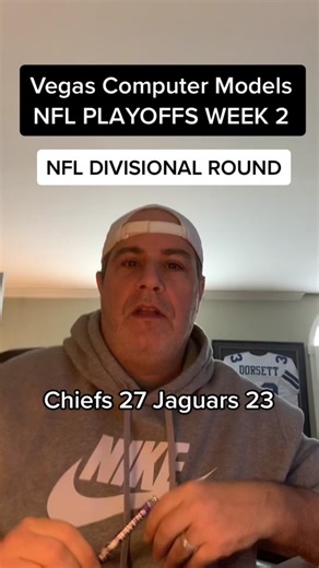 Vegas Computer Models NFL Playoffs Week 2 Predictions