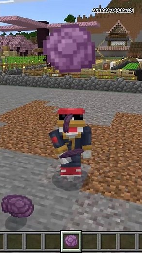 How to Make Popped Chorus Fruit in Minecraft 🔥🍇 #MinecraftTips