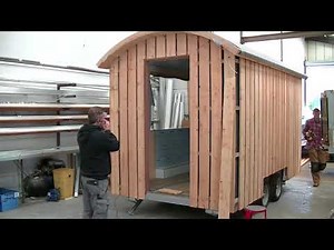 Towable Shepherd Hut build Time Lapse
