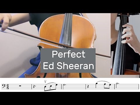 Ed Sheeran - Perfect Cello Tutorial by Cello Studio