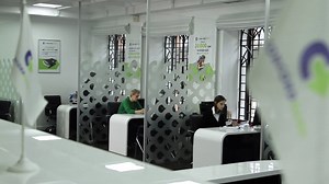 Bank, Office, Employ. Free Stock Video