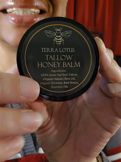Organic Grass-Fed Beef Tallow Balm for Skin Health