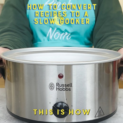 Find out how to make almost ANY recipe work in a slow cooker! 🥳🥘 FULL ARTICLE 👉👉 https://pinchofnom.com/how-to-convert-recipes-to-a-slow-cooker/ Order our NEW cookbook Pinch of Nom: Express here 👉 https://amzn.to/45D49zs | Pinch of Nom