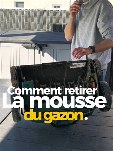 Je t'explique comment retirer la mousse de ton gazon avec deux solutions simple : - le sulfate de fer qui va agir en deux à trois semaines, tu peux l'ependre en granulés ou le pulvériser sous forme liquide. - Sinon passer un coup de scarificateur avec les griffes et ramasser les déchets #mousse #lawcare #moss #garden #jardin