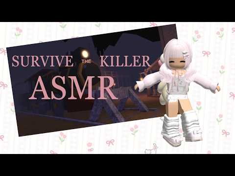 ASMR playing survive the killer ♡ mouthsounds, tapping, micbrushing ₊˚⊹