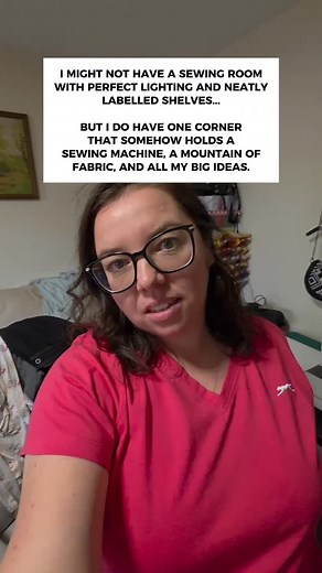 15 reactions · 9 comments | Proof you don’t need a fancy sewing room...