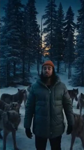 Rapper Calms a Pack of Wolves With Soothing Bars