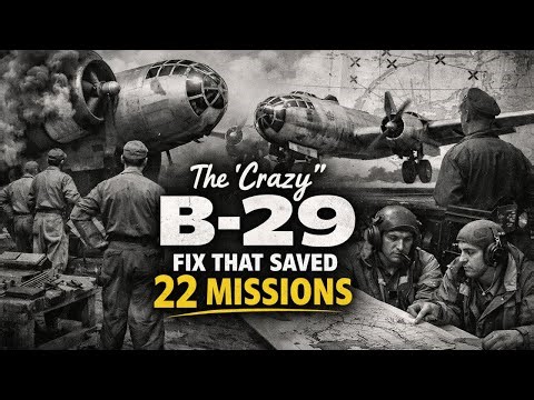 The “Crazy” B-29 Fix That Saved 22 Missions