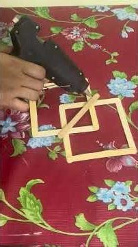 💝🎊A simple Walldecor with popsicles #diycrafts #trending #meeshohaul #walldecor #homedecor #diy