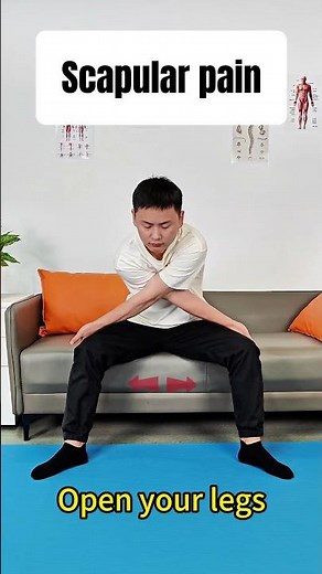 Prevent Scapula Pain with These Easy Moves | Shoulder Blade Relief #health