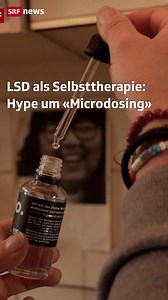 184K views · 730 reactions | Der Konsum von LSD in Kleinstmengen soll glücklich, kreativ und ausgeglichen machen. In der Schweiz ist «Microdosing» jedoch verboten. Trotzdem versuchen sich Studierende mit dem illegalen Hirndoping: LSD wird als Selbsttherapie bei depressiven Verstimmungen oder zur Entspannung konsumiert. | SRF News | Facebook