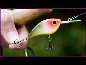 How to make a Round Bill Crankbaits 45 mm. || Lure Templates.