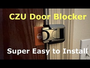 CZU Door Blocker. For Home Security