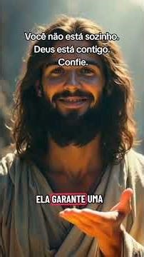 Você não está sozinho. Deus está contigo. Confie. #bomdia #deuscuidademim #deustemumapalavrapravoce