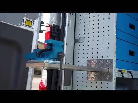 Ford Transit Van Racking | VRS Full Build with Floor, Lining & Vice