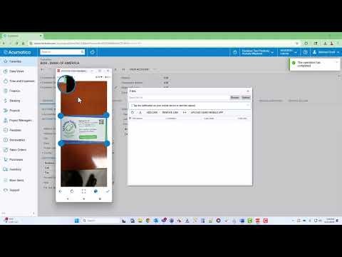 Acumatica ERP Document Management Introduction