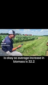 1.3K views | Shelby and Pivot Bio check biomass and chlorophyll in the fields. #sustainablefarming | Top Crop TV | Facebook