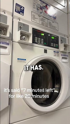 Laundry Machine Stuck at 7 Minutes! 🫧 😱