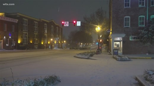 A look at the snow in the Vista