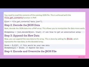 Fixing the JSON Data Position Issue in PHP