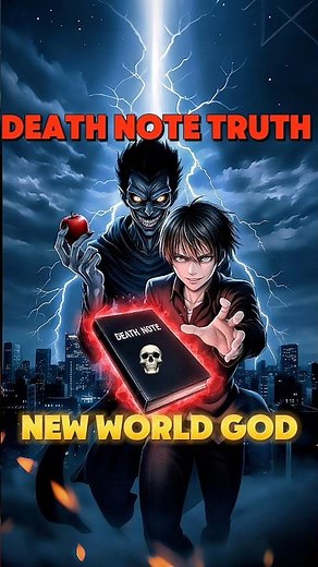 How Light Became God of a New World | Death Note Explained #deathnote #lightyagami #animeexplained