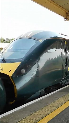GWR Class 802 departing Taunton