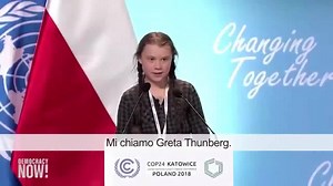 "Nel 2078 avrò 75 anni. Se avrò figli, forse mi chiederanno perché non avete fatto niente quando c’era ancora il tempo per agire”. Vi riproponiamo il discorso di Greta Thunberg al #COP24: parole taglienti come lame affilate che sono già scolpite nella storia. #Giffoni4ThePlanet #Giffoni2019 #FridayForFuture | Giffoni Film Festival