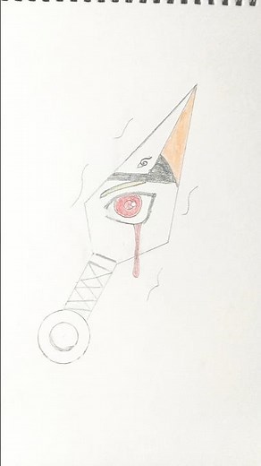 Naruto eyes drawing