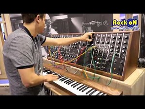 MOOG System 55 demonstration : NAMM2015 by RockoN