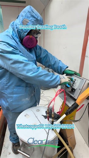 Powder coating equipment factory