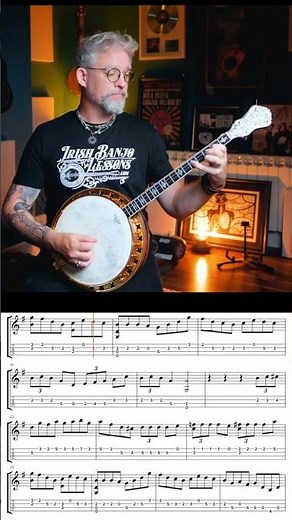 The Cuckoo’s Hornpipe - a lesson for Irish tenor banjo #beginnermusictutorial #banjo