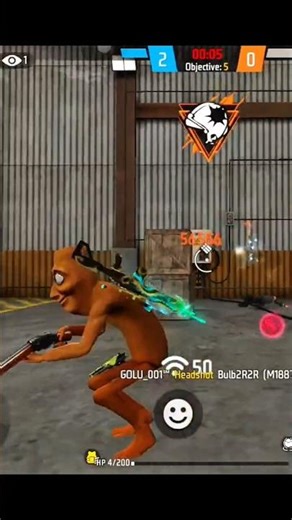 Tung Tung Sahur on prime Headshot on free fire max #diy #tiktoktrend #holi #fyy #aa23