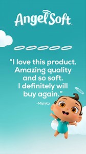 Another halo review for Angel Soft® is lighting up our day. Your 5-star ratings are more than just stars to us. They're glowing halos of happiness! | Angel Soft