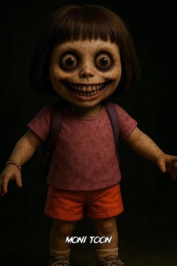Horror Version oF Dora the Explorer Characters #horror #creepy