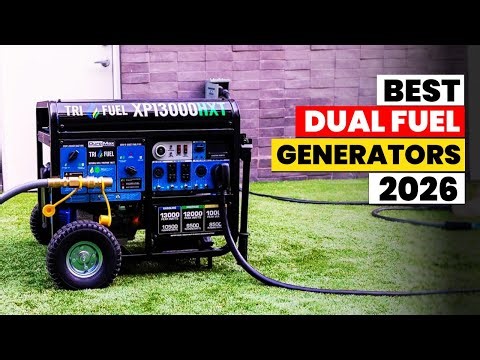 The 6 Best Dual Fuel Generators of 2026 | Best Dual Fuel Generators for Home Backup & Camping 🔥