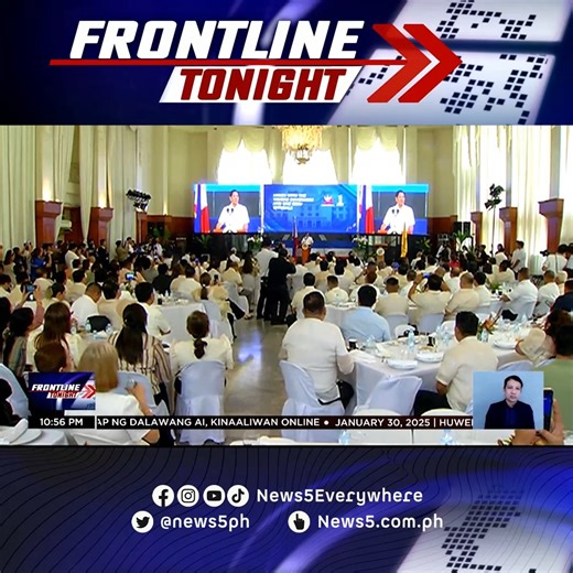 #FrontlineTonight | Sinabi ni Cebu Gov. Gwen Garcia na walang kaugnayan sa impeachment cases ni Vice Pres. #SaraDuterte ang pagpirma niya at ng mga lider sa Visayas sa manifesto ng pagsuporta kay Pres. #BongbongMarcos Jr. #News5 | via John Aroa For more latest stories, visit us at www.news5.com.ph | News5