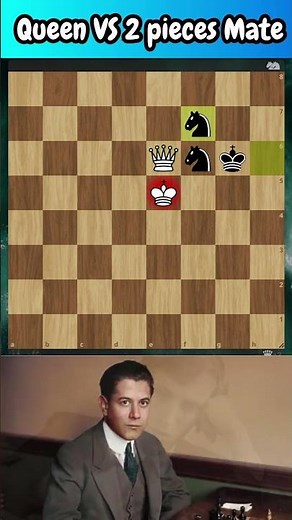 This Checkmate You Have To Know in 2025 (Queen Vs 2 Pieces Checkmate)