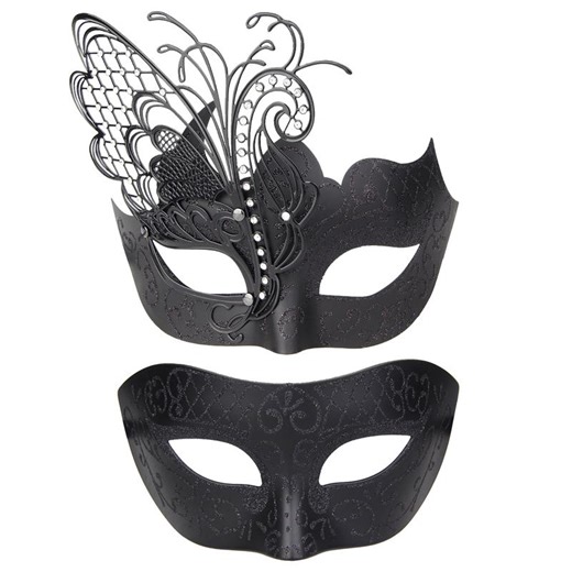 One Pair Couple's Gorgeous Venetian Masquerade Masks Party Costumes - TikTok Shop