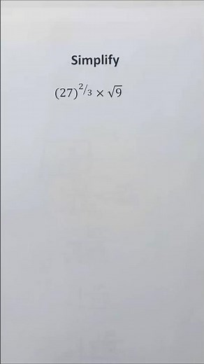 Simplifying Rational Exponents Step-by-Step 🔥 #maths #mathematics #easylearning #short