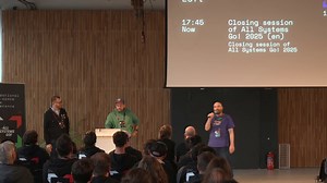 Closing session of All Systems Go! 2025