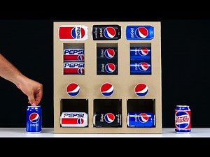 DIY Pepsi Vending Machine for 12 Cans