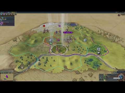 CIVILIZATION VI GAMEPLAY WALKTHROUGH [4K 60FPS]-NO COMMENTARY PT 2